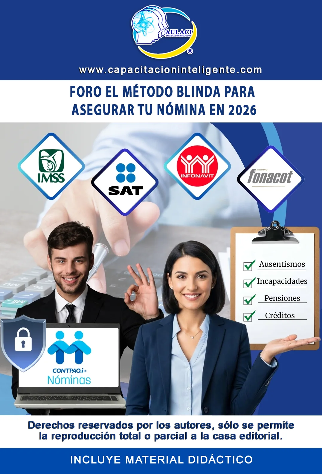 Foro El Método BLINDA para Asegurar tu Nómina en 2026 - Capacitación ...